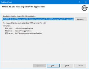 Deploying your Visual Basic 2017 Applications - Learn Visual Basic Programming – VB.NET, VBA ...